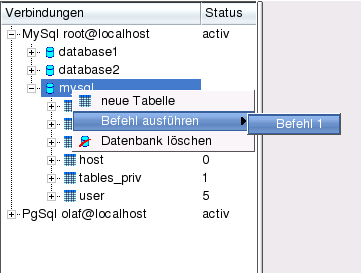 Speichern und Verwalten von SQL-Befehlen